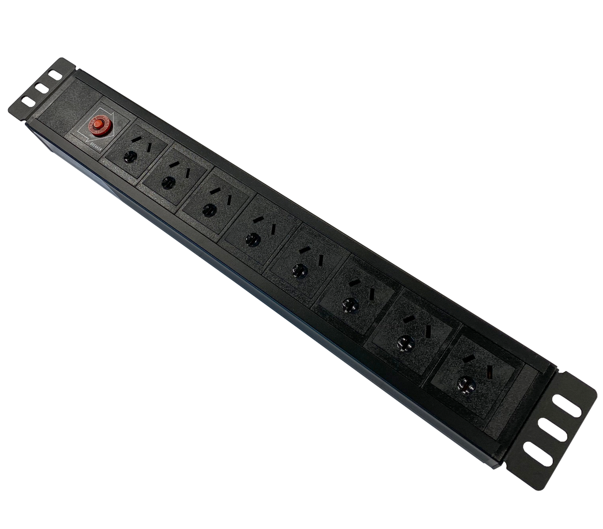 1.5RU 8 way GPO Horizontal PDU Power Rail – SRA Online